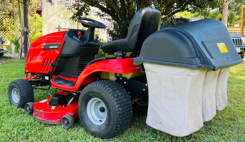 Snapper SPX Riding Mower 48" Deck with Bagger | eBay
