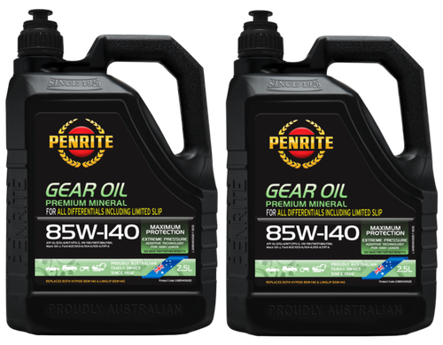 Penrite 85W-140 GL5 GL6 Gear Oil for Differentials incl Limited Slip ...