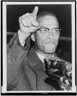 Photo:Malcolm X, 1963, Harlem rally,New York,Civil Rights | eBay
