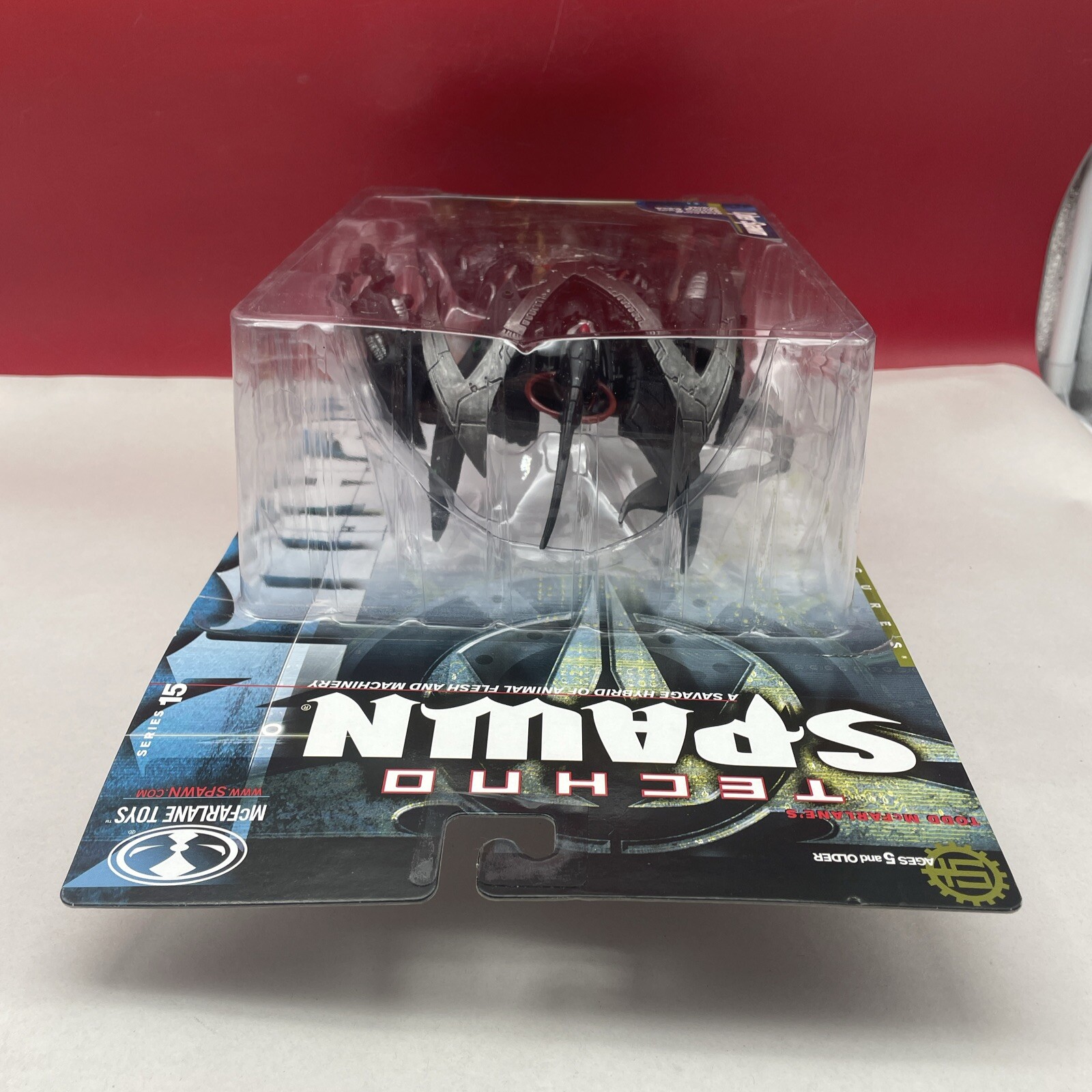 1999 Techno Spawn Mcfarlane Red Cyber Spawn Slashing Action Figure ...