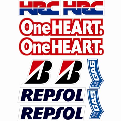 Motorcycle sponsor decals graphics stickers #004 | eBay