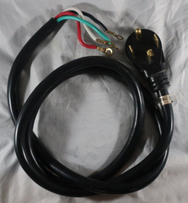 GE E72389-F Dryer/Range Power Supply Cord -4 Wires, 4 Prongs - 6 ft | eBay