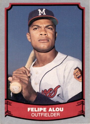 1988 Pacific Legends I #58 Felipe ALOU OF Giants,Braves,A's,Yankees ...
