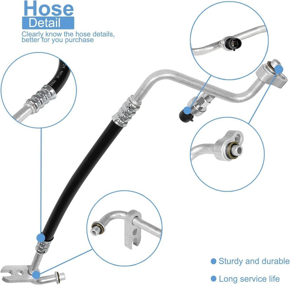 15-34440 AC Delco A/C Manifold Hose Kit for Chevy Acadia Traverse Buick ...