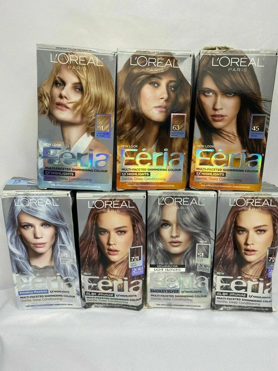 Feria Hair Color Chart