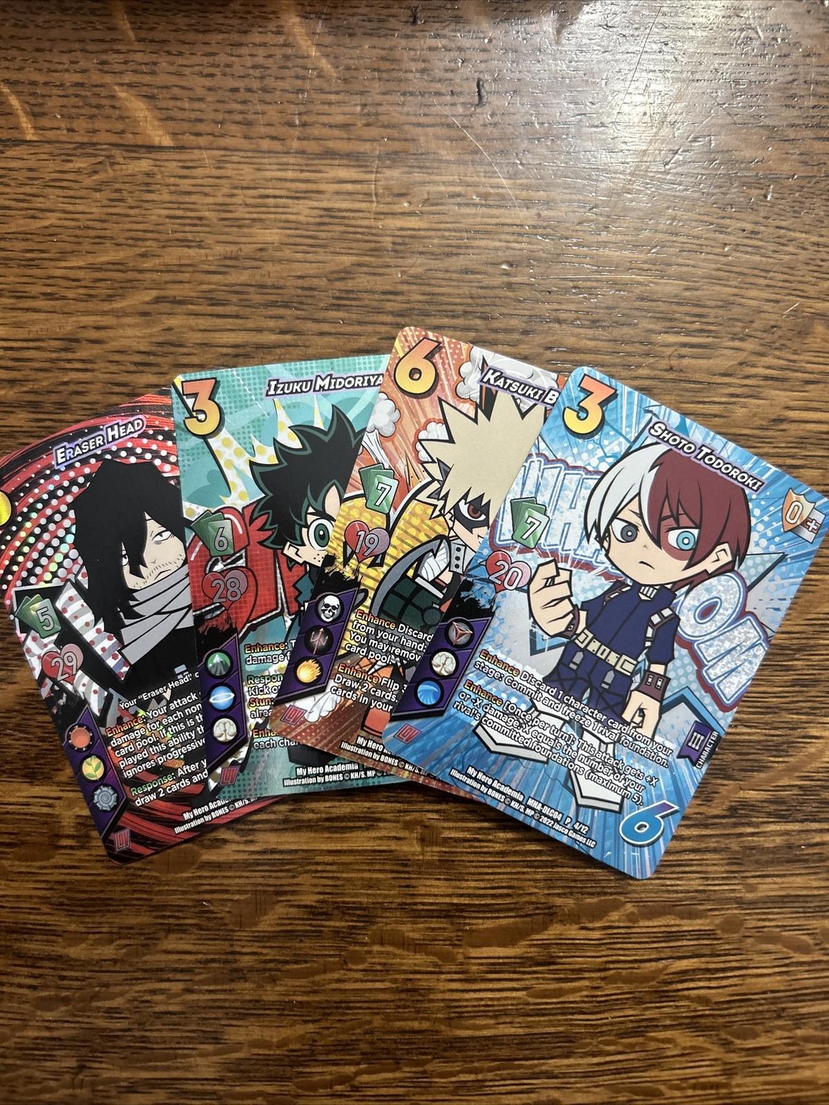 Universus MHA-DLC04 Hero Pack - Eraser Head, Shoto Todoroki, Bakugo ...