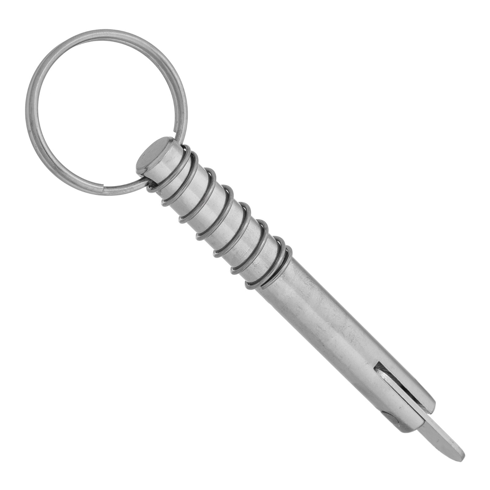 10mm x 60mm Spring Loaded Quick Release Clevis Pin 316 Stainless Steel ...