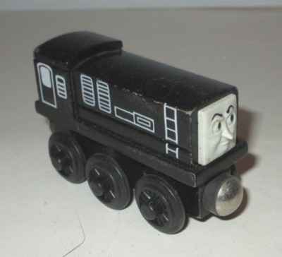 THOMAS THE TANK ENGINE FRIEND DIESEL BRIO WOODEN RAILWAY 1990'S TRAIN ...