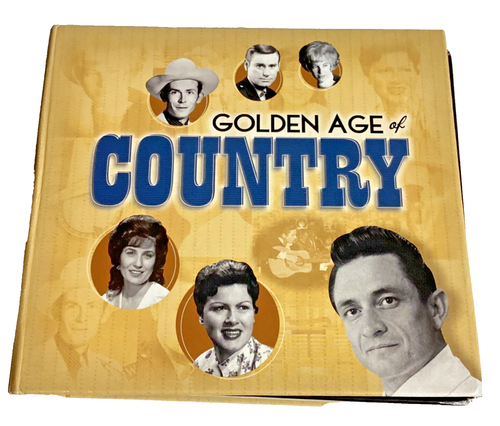 Golden Age of Country 2009 Time-Life Music CD Box Set 6 CD Cases w/ 10 ...