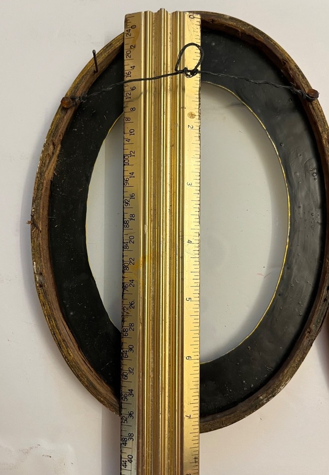 Antique Miniature Frame - Lemon Gilt Frame - 1790-1825 Silhouette Frame ...