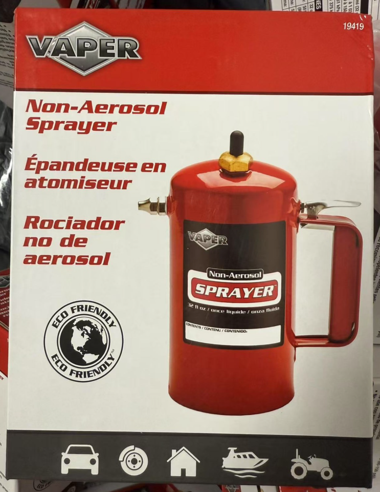 Vaper 19419 Red Spot Spray Non-Aerosol Sprayer (Red) - 32 oz. | eBay