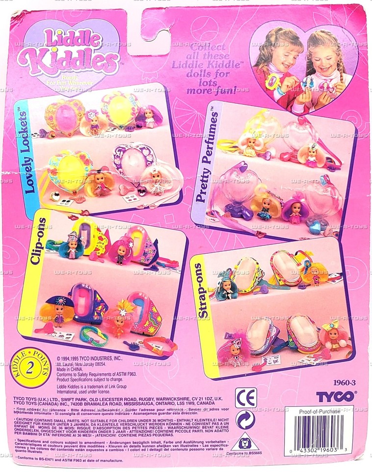 Liddle Kiddles Lovely Locket Collection Betsy Bride Doll 1994 Tyco ...