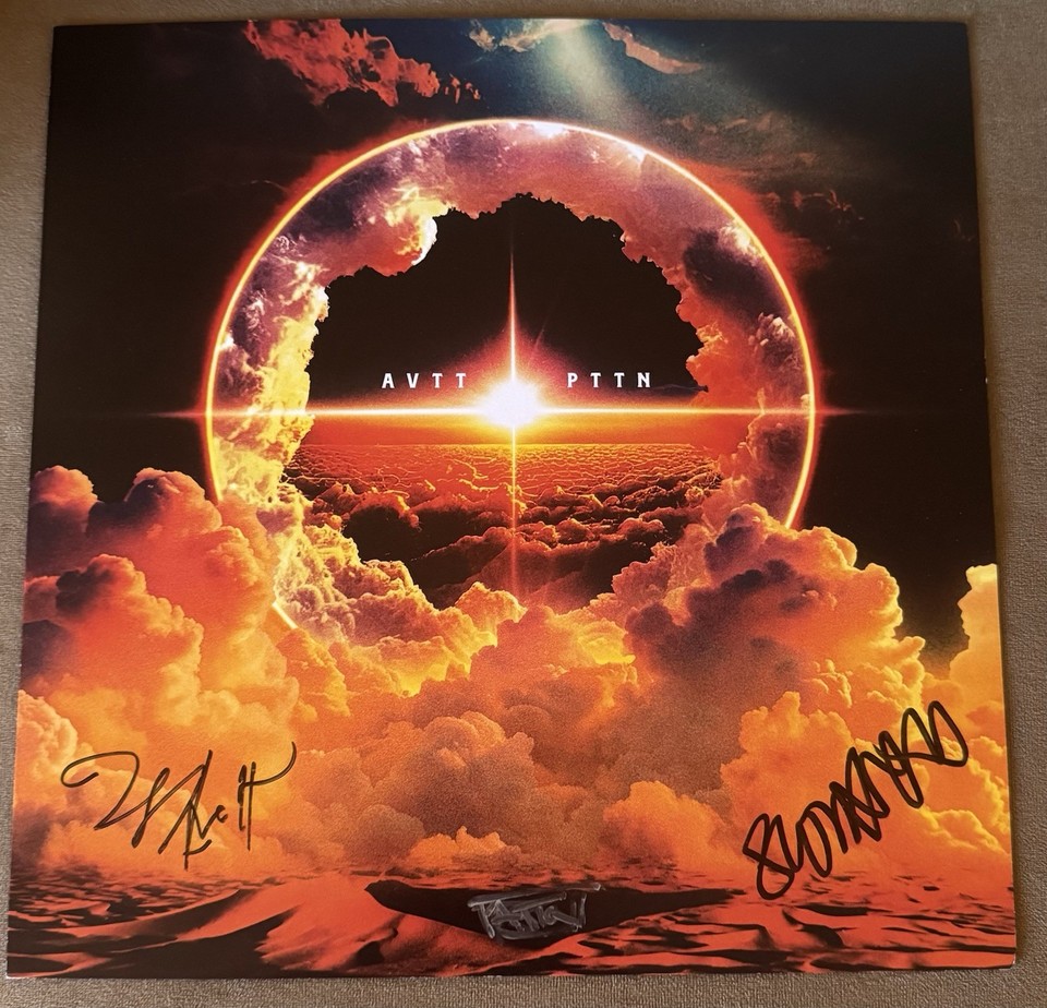 🟠 AVTT/PTTN - Avett Brothers and Mike Patton Sunspot Vinyl & SIGNED ...