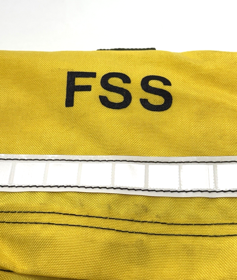 Vtg 1989 Yellow USFS Forest Service FSS Wildland Firefighter Field Gear ...