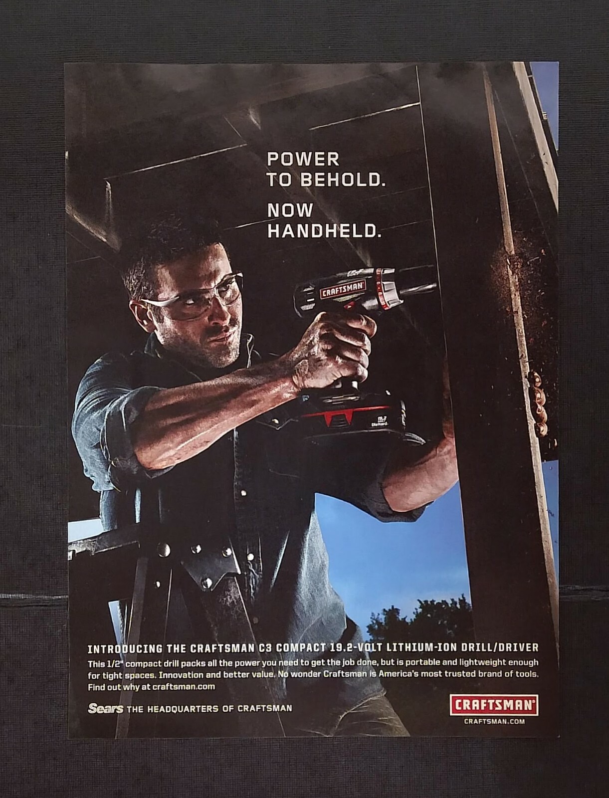 Craftsman Tools Ad