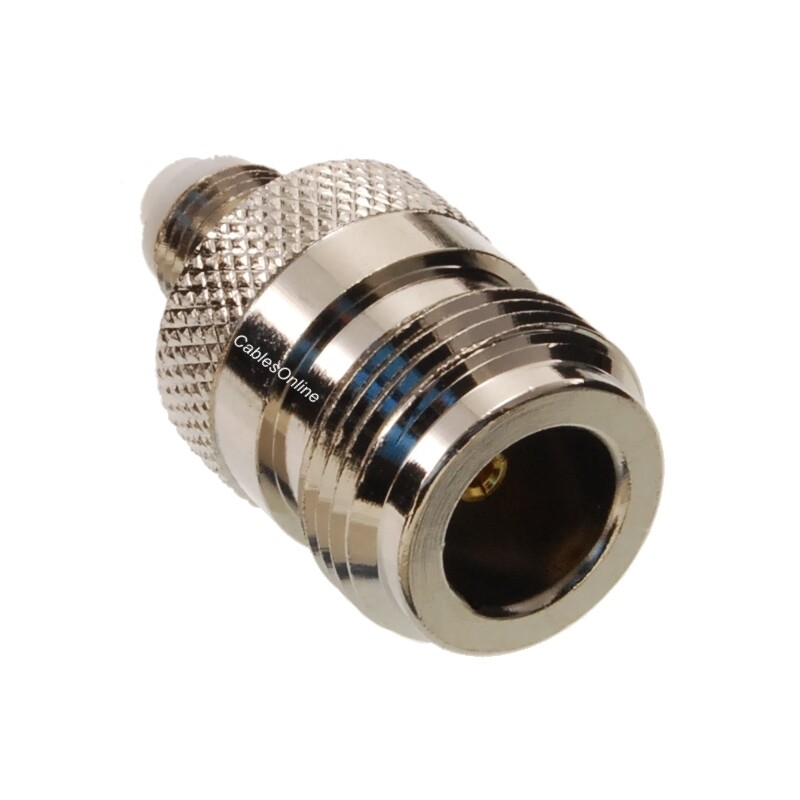 FME Female to N Female 50-ohm Coax Antenna Adapter, CablesOnline RF ...