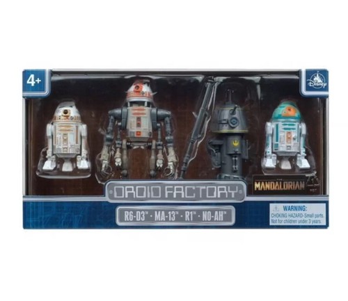 NIB Star Wars The Mandalorian - Droid Factory Figures (R6-D3, MA-13, R1 ...