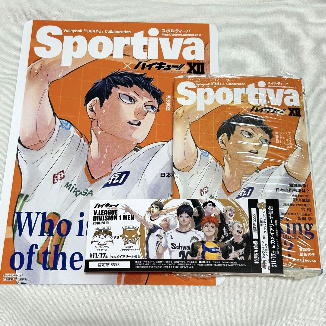 Haikyuu Novel vol. 12 New Design Cover & B5 Visual Board & Bookmark ...