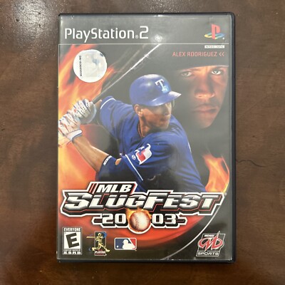 MLB Slugfest 2003 PS2 Untested 31719268580| eBay