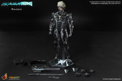New Hot Toys VGM17 Metal Gear Rising Revengeance Raiden Normal Ver. in ...