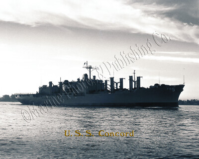 USS CONCORD AFS 5 Photo Print Personalized US Navy | eBay