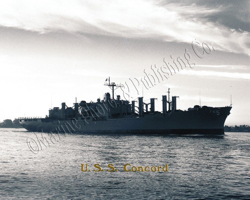 USS CONCORD AFS 5 Photo Print Personalized US Navy | eBay