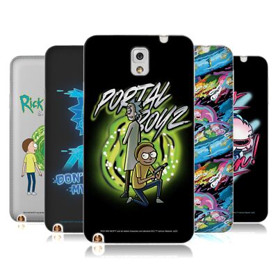 OFFICIAL RICK AND MORTY SEASON 5 GRAPHICS SOFT GEL CASE FOR SAMSUNG ...