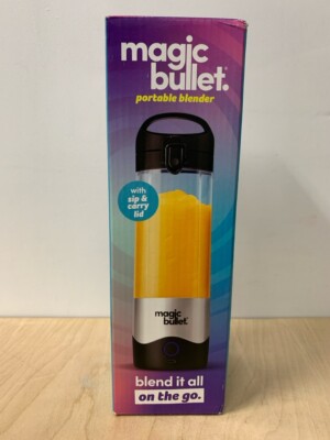 Magic Bullet Portable Blender MB-BX554-23 Sliver (E10034078) | eBay