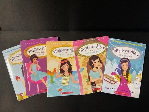 Whatever After Lot of 5 Sarah Mlynowski SC Scholastic Books 1, 2, 3, 5 ...