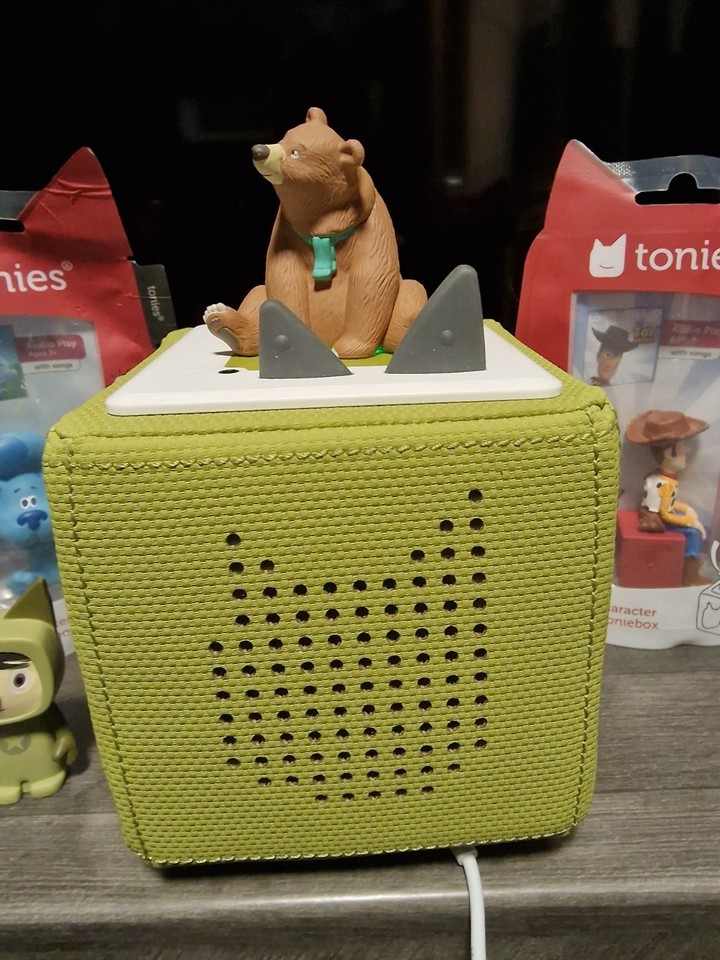 Tonies Tonibox Player Green Tonie and Figures New In Packets Toniebox ...