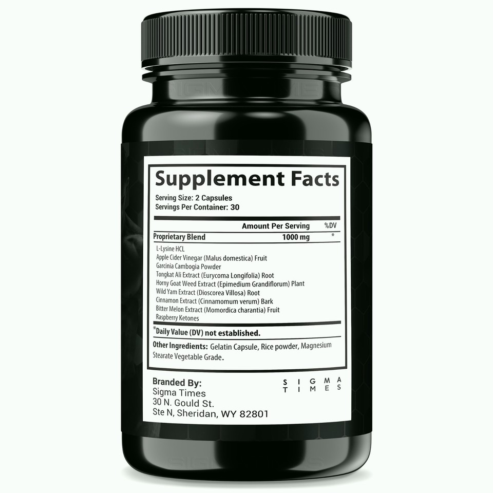 (5 Pack) Alpha Strength for Men, AlphaStrength Supplement for Male ...