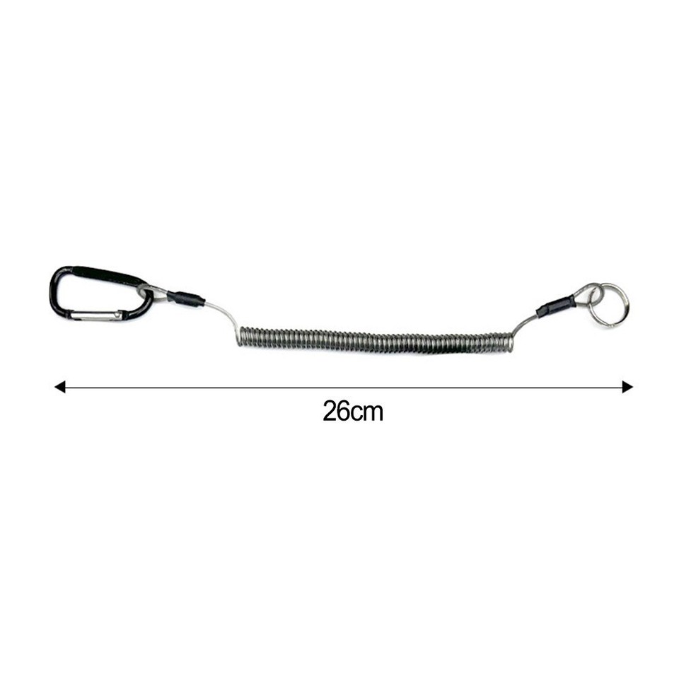 Wire Spring Rope Flexibility Outdoor Plastic Shell Reels Connected Slip ...