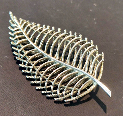 Vintage American Leaf Brooch S.H.P Inc 60s Vtg Signed | eBay