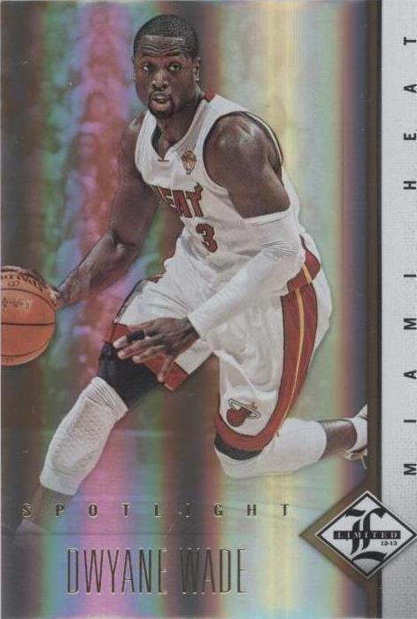 2012-13 Panini Limited - Dwyane Wade #61 Spotlight Gold /25 for sale ...