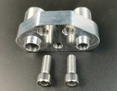 For Sanden SD7B10 7176 AC A/C Compressor Adapter Fitting 6061-T6 Billet ...