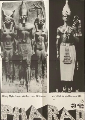 PHARAOH FARAON German A2 movie poster JERZY KAWALEROWICZ 1966 NM | eBay