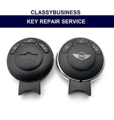 MINI Cooper R55 R56 R58 R60 S One remote key fob repair battery case ...