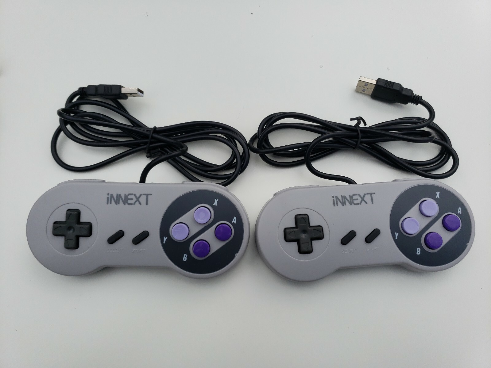 iNext USB Wired GamePad Controller SNES Style Y-D002-055 Lot of 2 | eBay