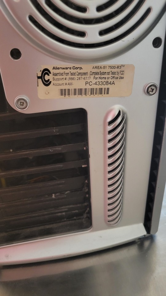 Classic Vintage Alienware Aurora Area-51 Non ALX Computer Case Piano ...