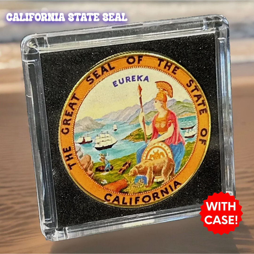 Great State of California State Seal Colorized Collectible Challenge ...