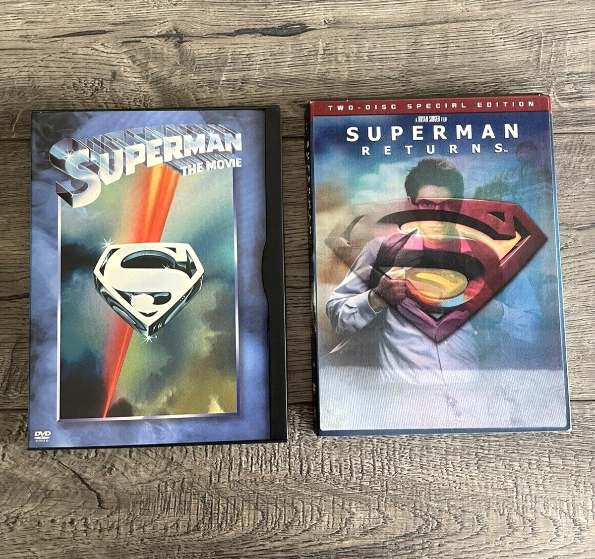 Brandon Routh And Christopher Reeve