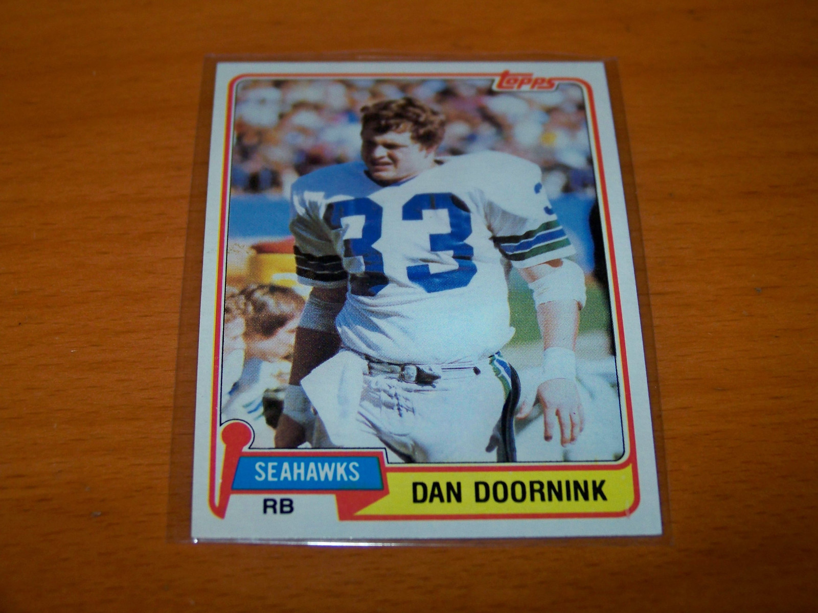 SEAHAWKS DAN DOORNINK 1981 TOPPS #48 | eBay