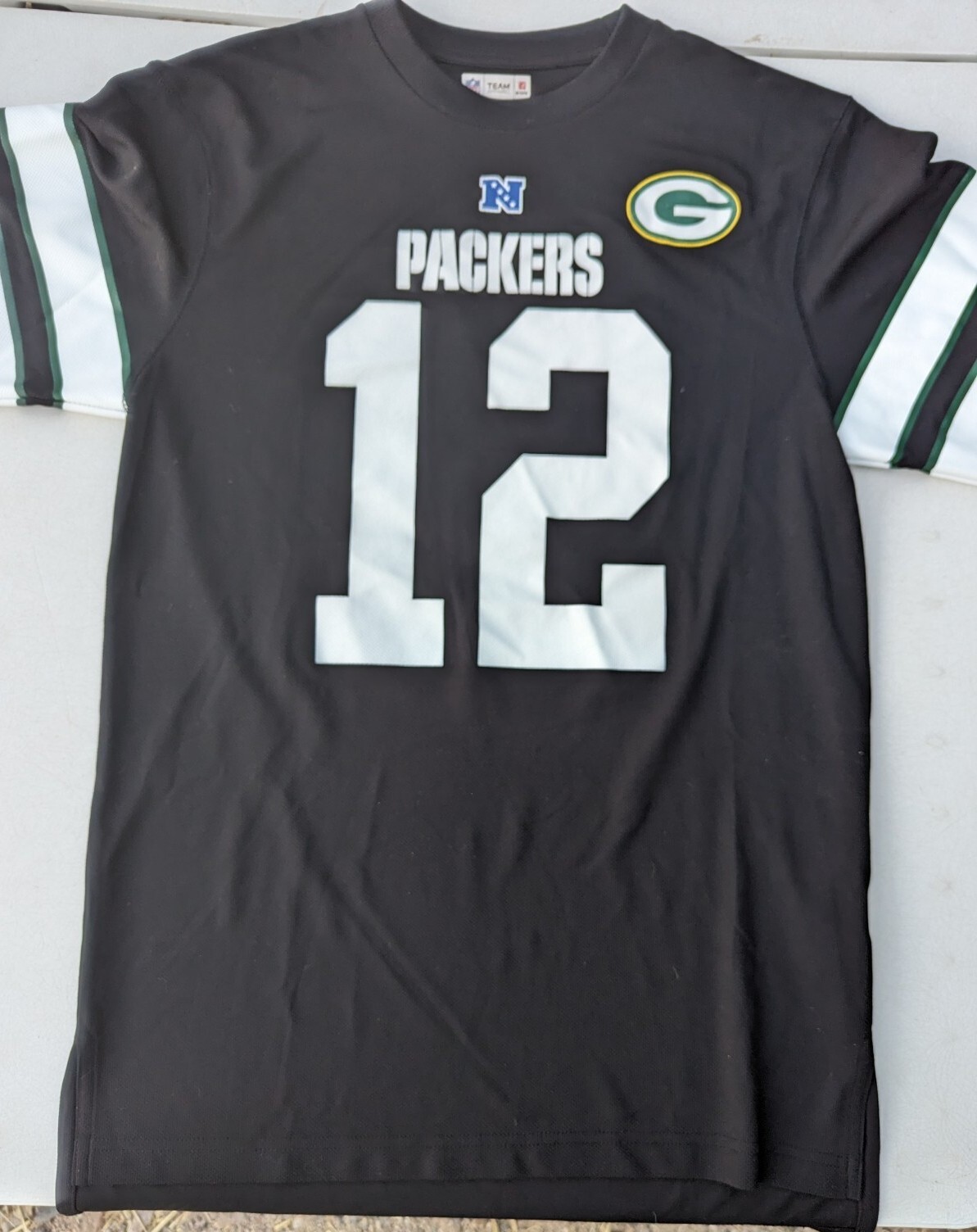 NFL Team Apparel Green Bay Packer #12 Aaron Rodgers Jersey Unisex Size ...