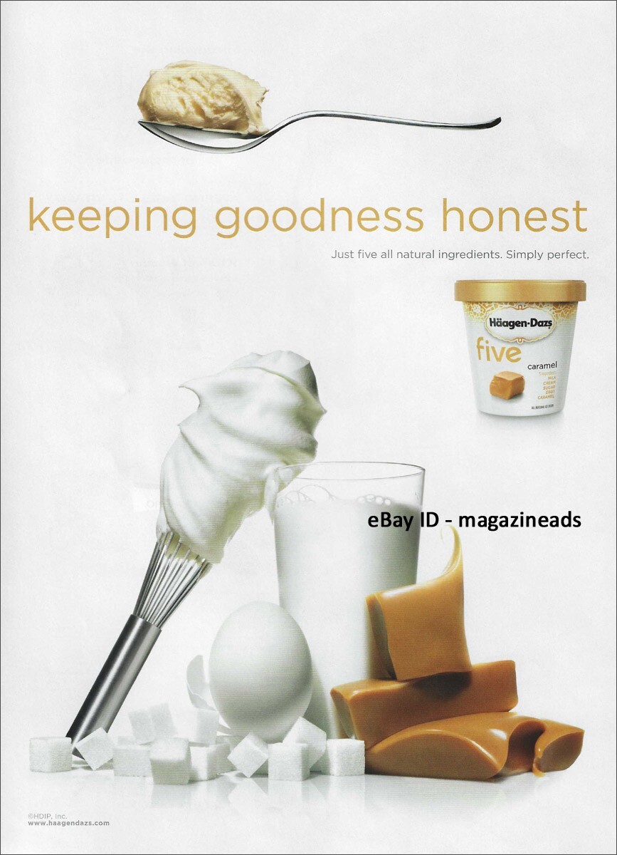 Haagen Dazs Ice Cream Ads