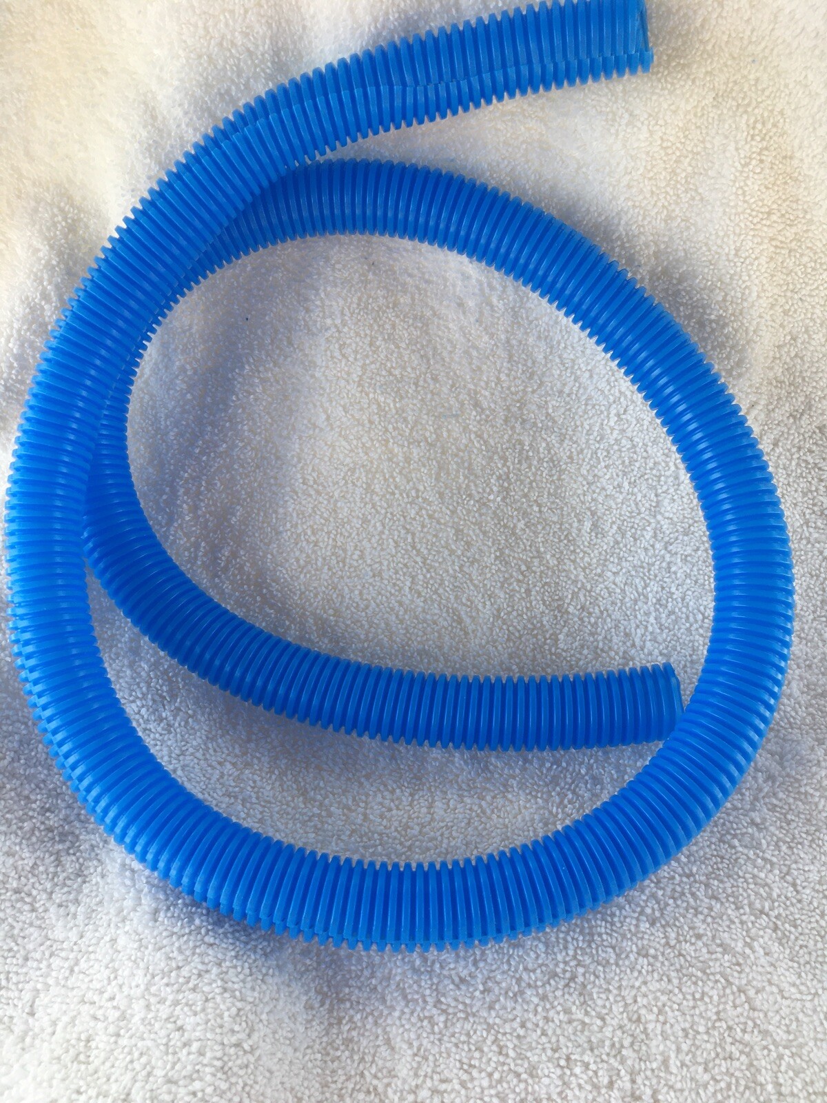 3/4" x 4' Convoluted Tube Blue Wire & Hose Cover Split Loom Ignition ...