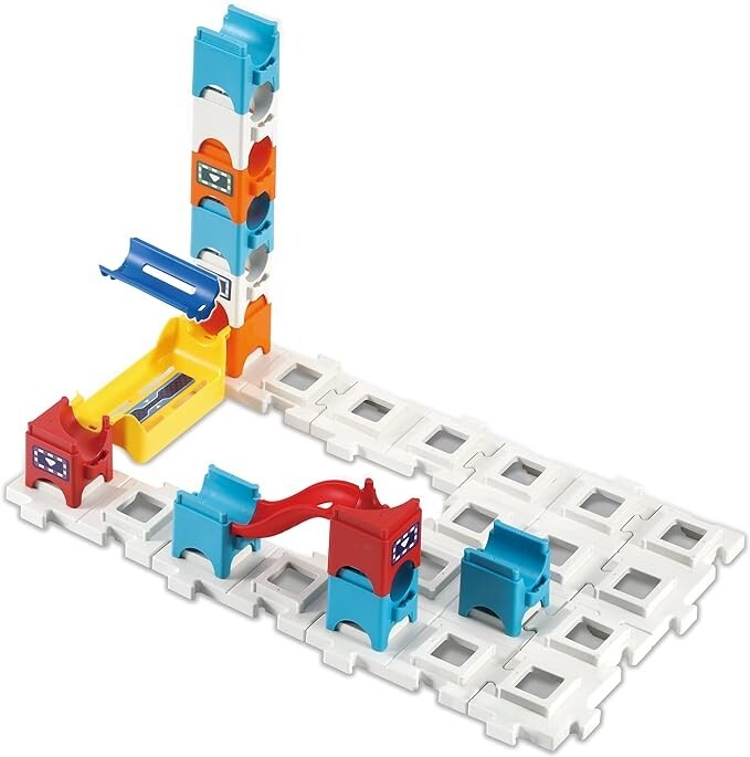 VTech Marble Rush Speedway, Construction Toys for Kids with 5 Marbles ...