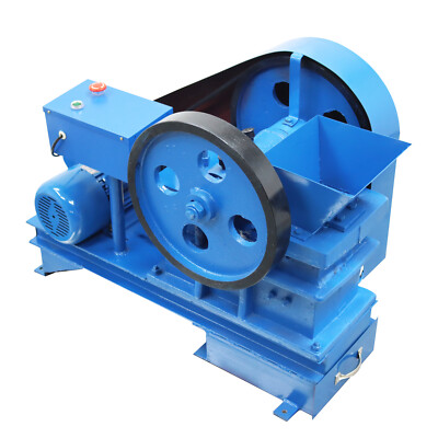 Large Powered Jaw Crusher Electric Ore Rock Crushing Machine Crusher ...