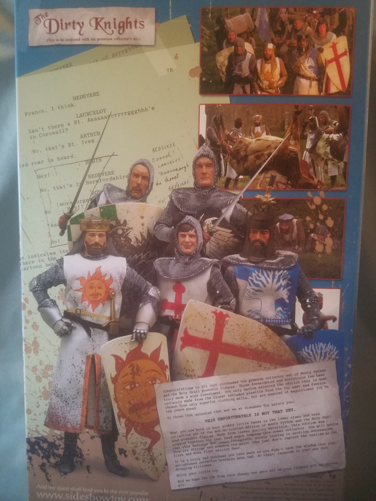 Monty Python Sir Bedevere 12in Collectible Figure 2002 Sideshow Toy | eBay