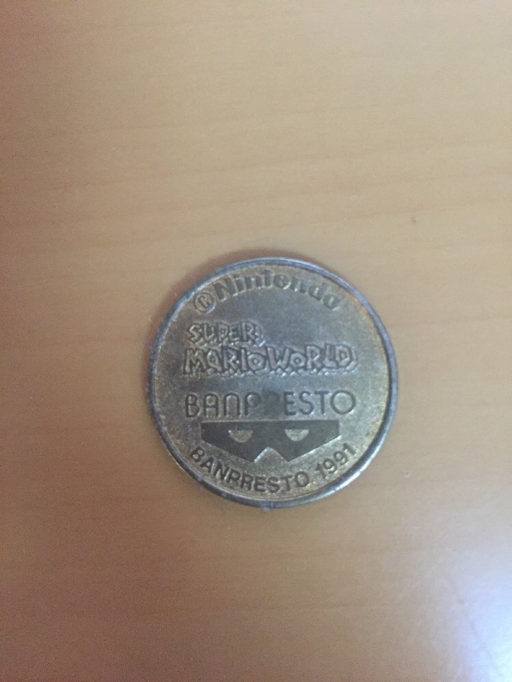 Super Mario World coin medal nintendo gameboy famicom japan rare | eBay
