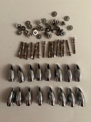 Lot of 16 vintage LUDWIG Small Classic Lugs CASING with original ...